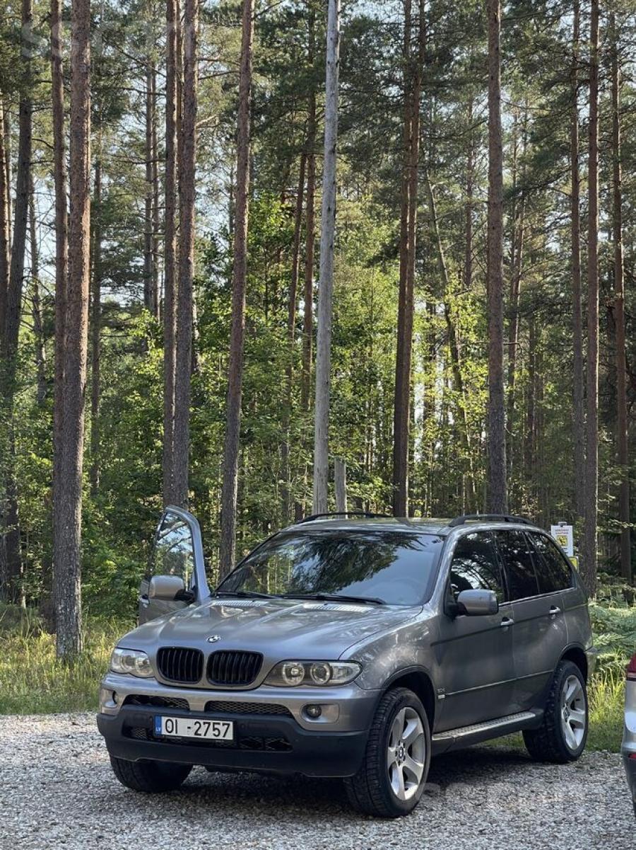 Pelēks BMW X5 2005 Liepāja, ar dzinēja tilpumu 3.00 L un nobraukumu 450 tūkst. km par 3950 €, foto 6 vietnē AUTOMOTO.COM.LV