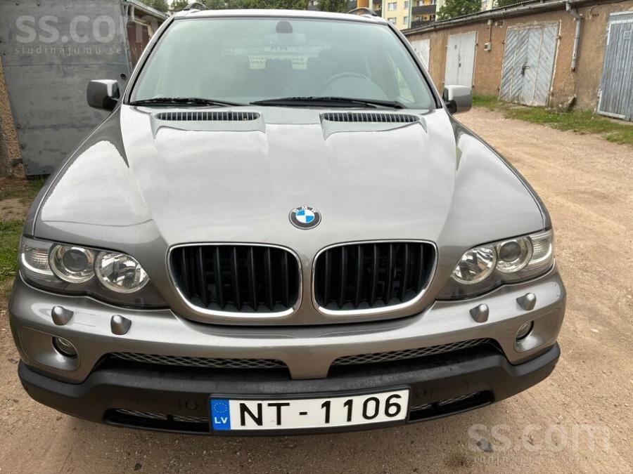 Серый БМВ Х5 2005 в Валмиера, объемом двигателя 3.00 л и пробегом 355 тыс. км за 8200 €, фото 4 на AUTOMOTO.COM.LV