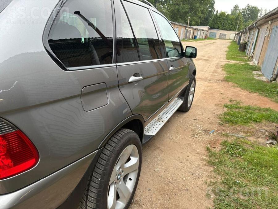 Серый БМВ Х5 2005 в Валмиера, объемом двигателя 3.00 л и пробегом 355 тыс. км за 8200 €, фото 6 на AUTOMOTO.COM.LV