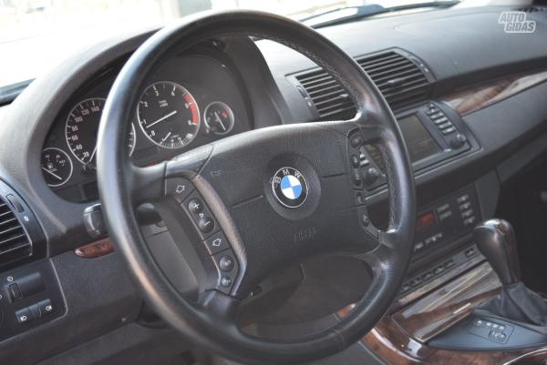 Grey BMW X5 2005 in Vilnius, with an engine capacity of 3.00 L and mileage of 294 thousand km for 4750 €, photo 10 on AUTOMOTO.COM.LV
