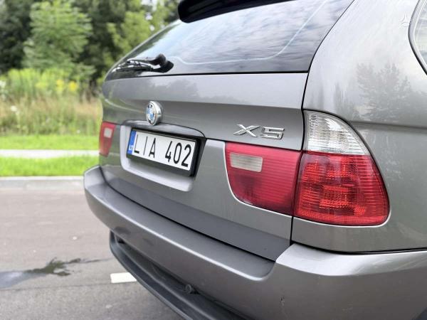 Pelēks BMW X5 2005 Viļņa, ar dzinēja tilpumu 2.98 L un nobraukumu 350 tūkst. km par 4400 €, foto 9 vietnē AUTOMOTO.COM.LV