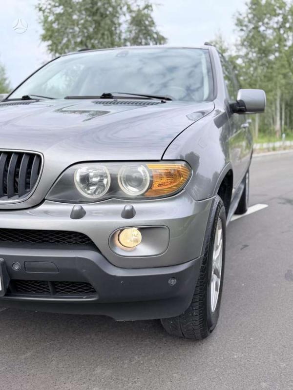 Pelēks BMW X5 2005 Viļņa, ar dzinēja tilpumu 2.98 L un nobraukumu 350 tūkst. km par 4400 €, foto 10 vietnē AUTOMOTO.COM.LV