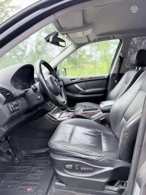 Pelēks BMW X5 2005 Viļņa, ar dzinēja tilpumu 2.98 L un nobraukumu 350 tūkst. km par 4400 €, foto 15 vietnē AUTOMOTO.COM.LV
