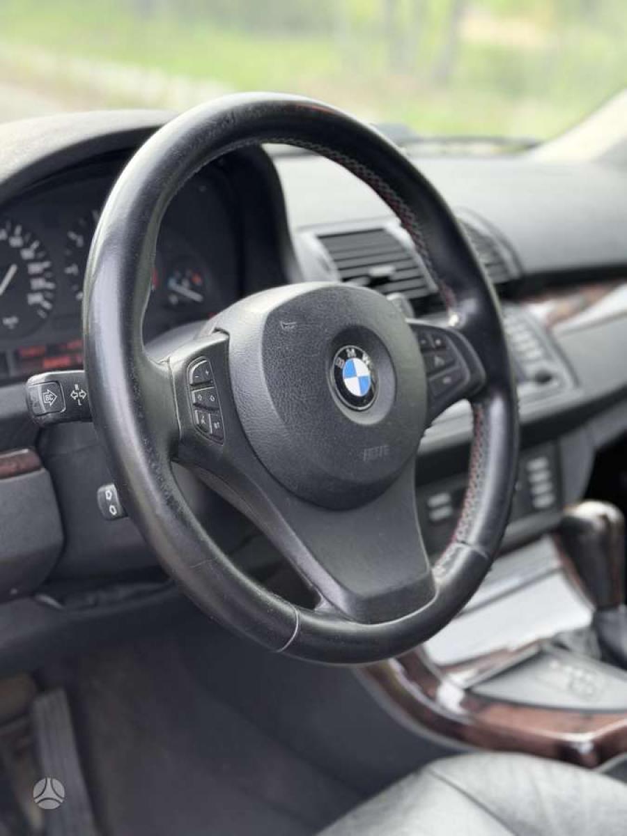 Pelēks BMW X5 2005 Viļņa, ar dzinēja tilpumu 2.98 L un nobraukumu 350 tūkst. km par 4400 €, foto 20 vietnē AUTOMOTO.COM.LV