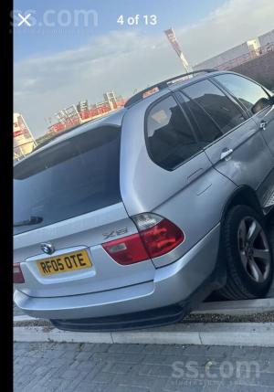 Pelēks BMW X5 2005 Rīga, ar dzinēja tilpumu 3.00 L un nobraukumu 167 tūkst. km par 2300 €, foto 4 vietnē AUTOMOTO.COM.LV