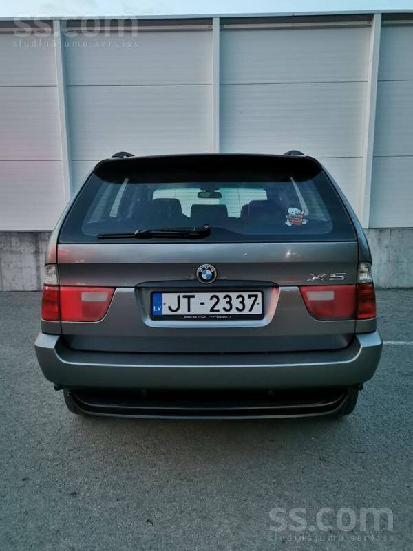Pelēks BMW X5 2005 Rīga, ar dzinēja tilpumu 3.00 L un nobraukumu 442 tūkst. km par 3250 €, foto 3 vietnē AUTOMOTO.COM.LV