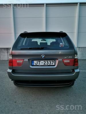 Grey BMW X5 2005 in Riga, with an engine capacity of 3.00 L and mileage of 442 thousand km for 3250 €, photo 4 on AUTOMOTO.COM.LV
