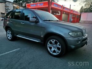 Grey BMW X5 2005 in Riga, with an engine capacity of 3.00 L and mileage of 442 thousand km for 3250 €, photo 7 on AUTOMOTO.COM.LV