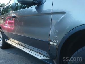 Grey BMW X5 2005 in Riga, with an engine capacity of 3.00 L and mileage of 442 thousand km for 3250 €, photo 9 on AUTOMOTO.COM.LV