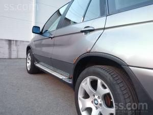 Grey BMW X5 2005 in Riga, with an engine capacity of 3.00 L and mileage of 442 thousand km for 3250 €, photo 11 on AUTOMOTO.COM.LV