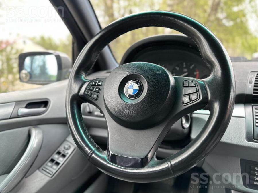 Pelēks BMW X5 2005 Rīga, ar dzinēja tilpumu 3.00 L un nobraukumu 330 tūkst. km par 4400 €, foto 8 vietnē AUTOMOTO.COM.LV