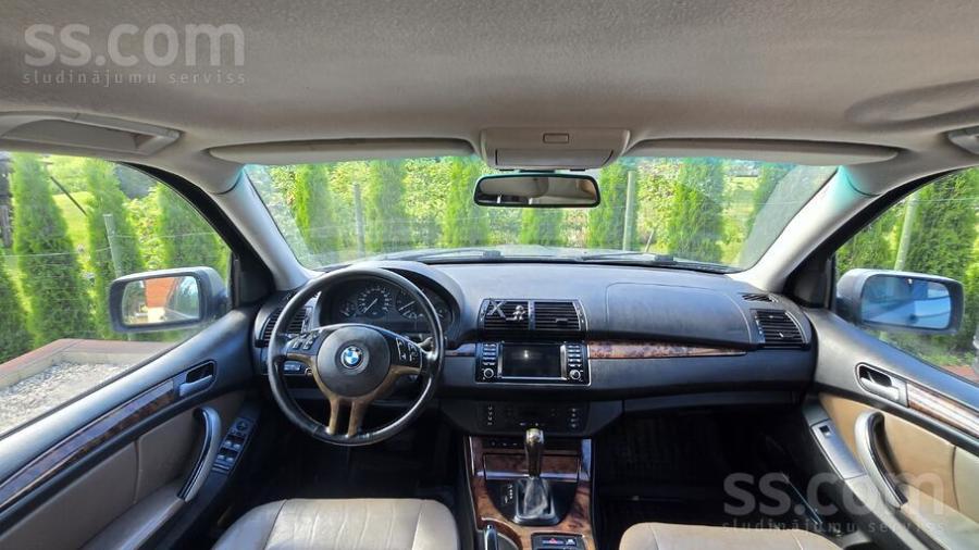 Pelēks BMW X5 2005 Aizkraukle, ar dzinēja tilpumu 3.00 L un nobraukumu 292 tūkst. km par 4950 €, foto 10 vietnē AUTOMOTO.COM.LV