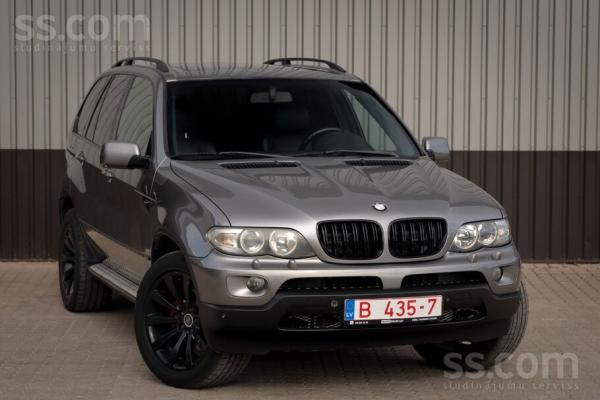 Pelēks BMW X5 2005 Talsi, ar dzinēja tilpumu 3.00 L un nobraukumu 346 tūkst. km par 3690 €, foto 1 vietnē AUTOMOTO.COM.LV