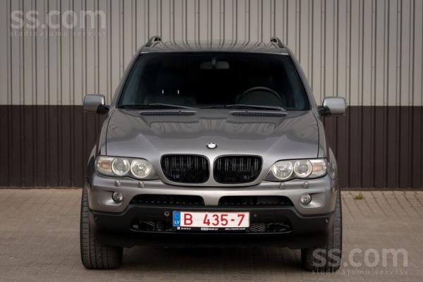 Pelēks BMW X5 2005 Talsi, ar dzinēja tilpumu 3.00 L un nobraukumu 346 tūkst. km par 3690 €, foto 2 vietnē AUTOMOTO.COM.LV