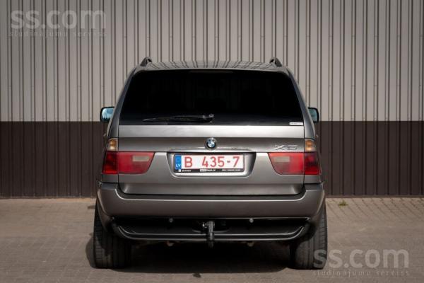 Pelēks BMW X5 2005 Talsi, ar dzinēja tilpumu 3.00 L un nobraukumu 346 tūkst. km par 3690 €, foto 5 vietnē AUTOMOTO.COM.LV