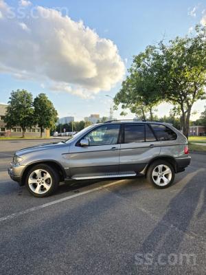 Pelēks BMW X5 2005 Rīga, ar dzinēja tilpumu 3.00 L un nobraukumu 342 tūkst. km par 7100 €, foto 6 vietnē AUTOMOTO.COM.LV