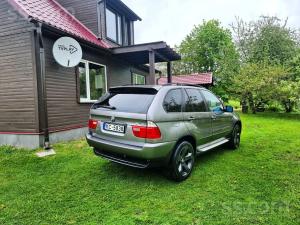 Pelēks BMW X5 2005 Rīga, ar dzinēja tilpumu 3.00 L un nobraukumu 360 tūkst. km par 5200 €, foto  vietnē AUTOMOTO.COM.LV