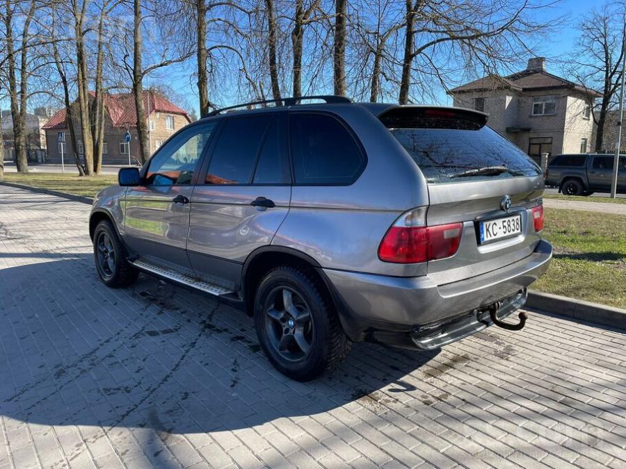 Pelēks BMW X5 2005 Rīga, ar dzinēja tilpumu 3.00 L un nobraukumu 360 tūkst. km par 5200 €, foto 6 vietnē AUTOMOTO.COM.LV
