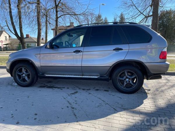 Grey BMW X5 2005 in Riga, with an engine capacity of 3.00 L and mileage of 360 thousand km for 5200 €, photo 7 on AUTOMOTO.COM.LV