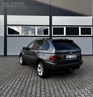 Grey BMW X5 2005 in Balvi, with an engine capacity of 3.00 L and mileage of 440 thousand km for 4450 €, photo 5 on AUTOMOTO.COM.LV