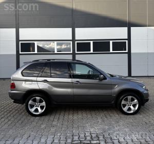 Grey BMW X5 2005 in Balvi, with an engine capacity of 3.00 L and mileage of 440 thousand km for 4450 €, photo 7 on AUTOMOTO.COM.LV
