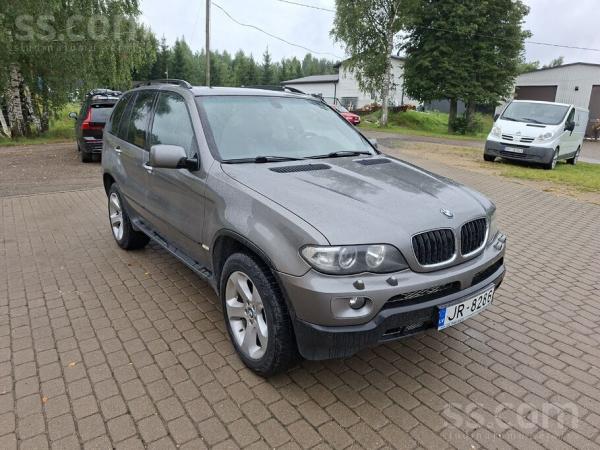 Grey BMW X5 2005 in Bauska, with an engine capacity of 3.00 L and mileage of 429 thousand km for 4000 €, photo 2 on AUTOMOTO.COM.LV