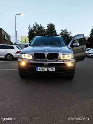 Grey BMW X5 2005 in Tallinn, with an engine capacity of 3.00 L and mileage of 280 thousand km for 3999 €, photo  on AUTOMOTO.COM.LV
