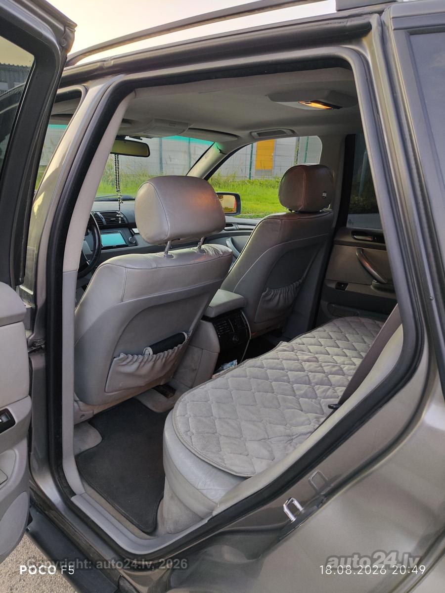 Pelēks BMW X5 2005 Tallina, ar dzinēja tilpumu 3.00 L un nobraukumu 280 tūkst. km par 3999 €, foto 4 vietnē AUTOMOTO.COM.LV