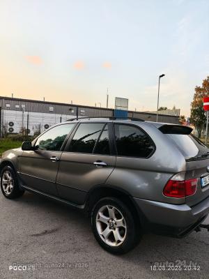 Pelēks BMW X5 2005 Tallina, ar dzinēja tilpumu 3.00 L un nobraukumu 280 tūkst. km par 3999 €, foto 6 vietnē AUTOMOTO.COM.LV