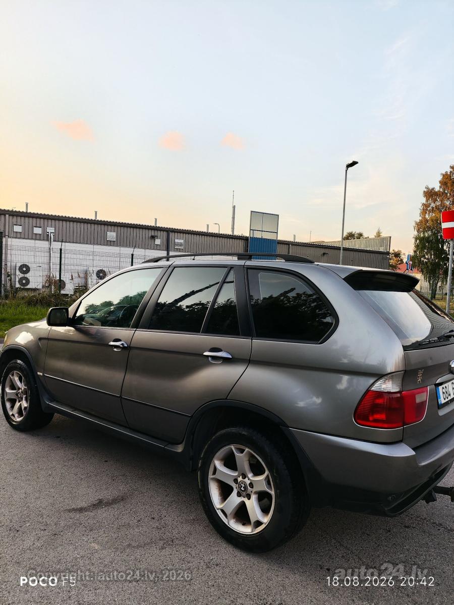 Pelēks BMW X5 2005 Tallina, ar dzinēja tilpumu 3.00 L un nobraukumu 280 tūkst. km par 3999 €, foto 6 vietnē AUTOMOTO.COM.LV