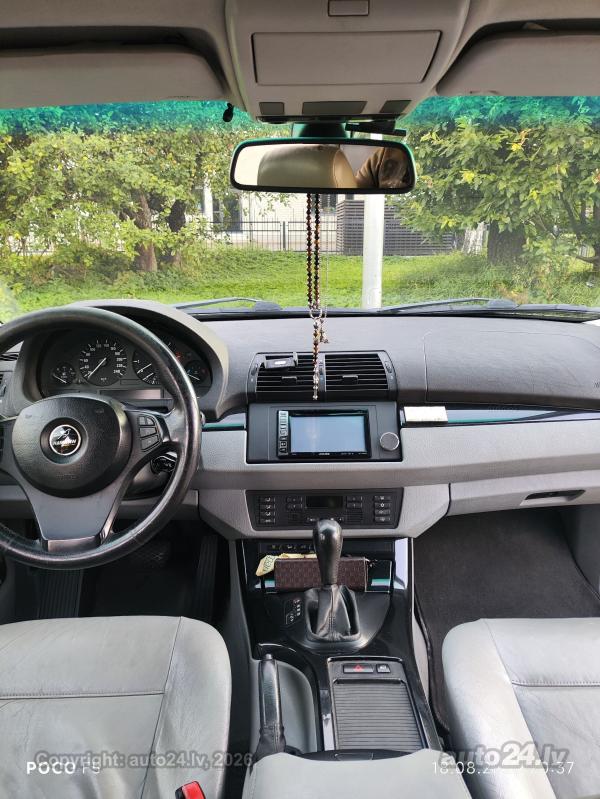 Pelēks BMW X5 2005 Tallina, ar dzinēja tilpumu 3.00 L un nobraukumu 280 tūkst. km par 3999 €, foto 7 vietnē AUTOMOTO.COM.LV