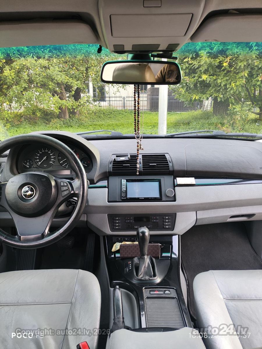 Pelēks BMW X5 2005 Tallina, ar dzinēja tilpumu 3.00 L un nobraukumu 280 tūkst. km par 3999 €, foto 8 vietnē AUTOMOTO.COM.LV