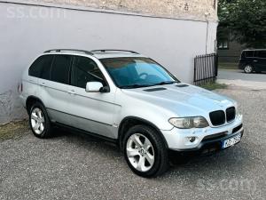 Grey BMW X5 2005 in Riga, with an engine capacity of 3.00 L and mileage of 380 thousand km for 3290 €, photo  on AUTOMOTO.COM.LV