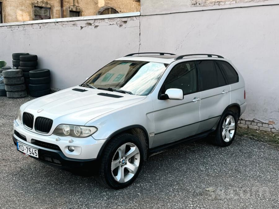 Grey BMW X5 2005 in Riga, with an engine capacity of 3.00 L and mileage of 380 thousand km for 3290 €, photo 3 on AUTOMOTO.COM.LV