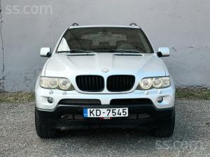 Grey BMW X5 2005 in Riga, with an engine capacity of 3.00 L and mileage of 380 thousand km for 3290 €, photo 4 on AUTOMOTO.COM.LV