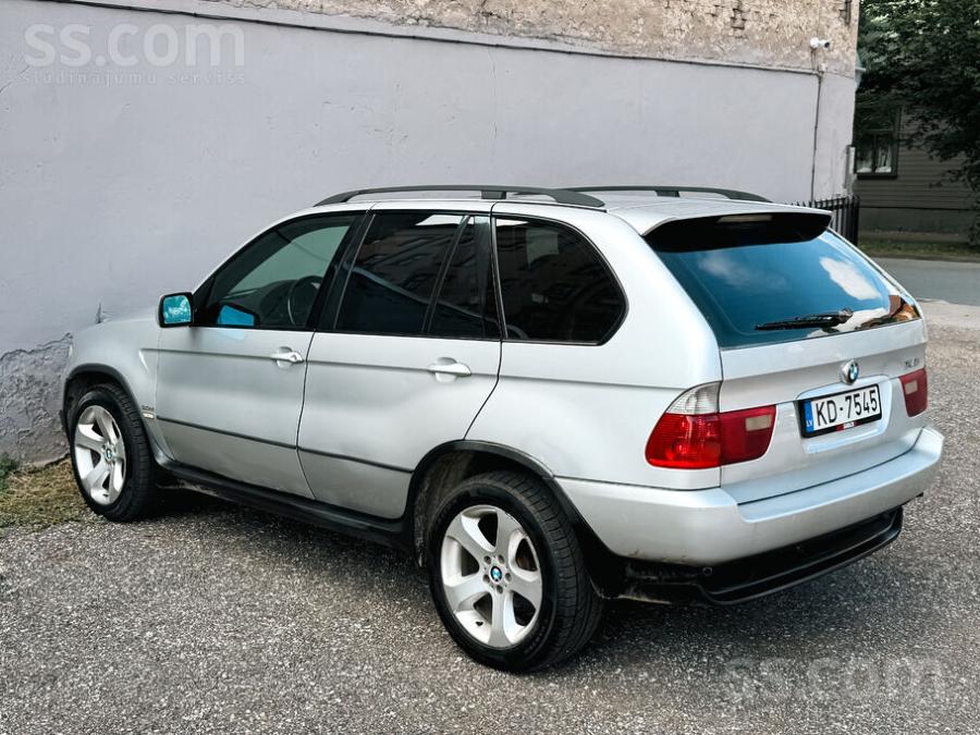 Grey BMW X5 2005 in Riga, with an engine capacity of 3.00 L and mileage of 380 thousand km for 3290 €, photo 6 on AUTOMOTO.COM.LV