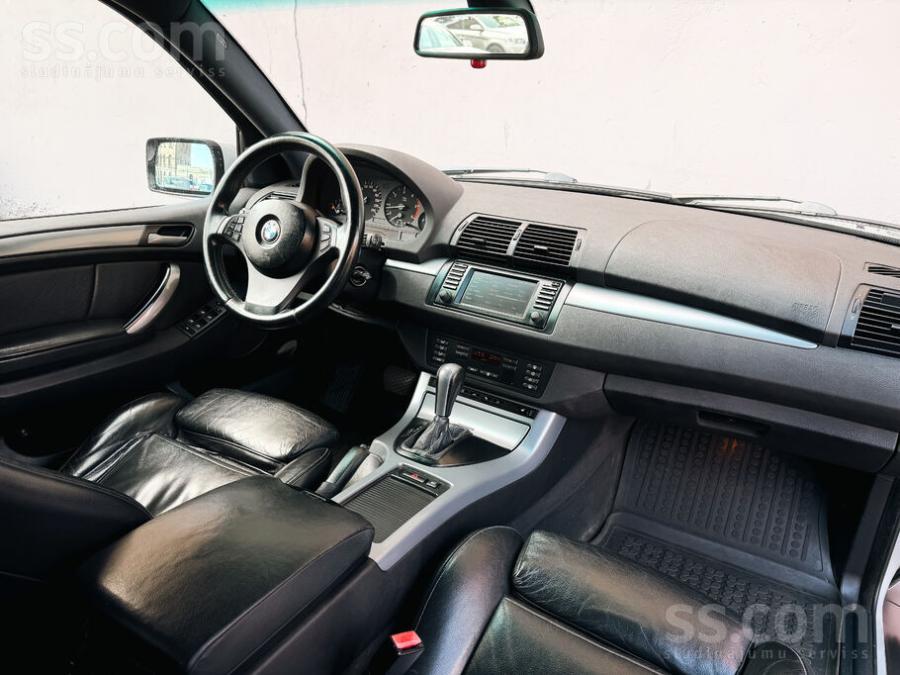 Grey BMW X5 2005 in Riga, with an engine capacity of 3.00 L and mileage of 380 thousand km for 3290 €, photo 9 on AUTOMOTO.COM.LV