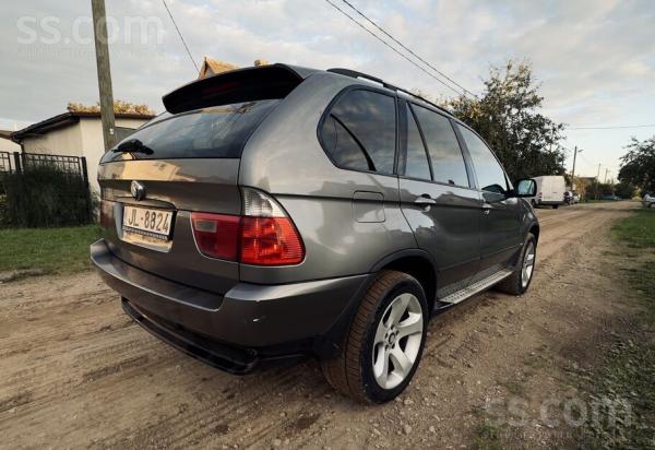 Grey BMW X5 2005 in Daugavpils, with an engine capacity of 3.00 L and mileage of 293 thousand km for 4900 €, photo 6 on AUTOMOTO.COM.LV
