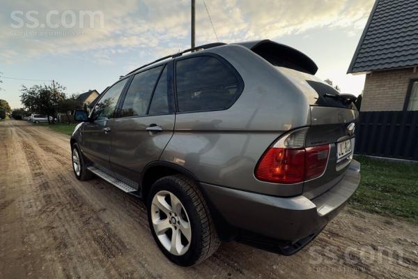 Grey BMW X5 2005 in Daugavpils, with an engine capacity of 3.00 L and mileage of 293 thousand km for 4900 €, photo 7 on AUTOMOTO.COM.LV