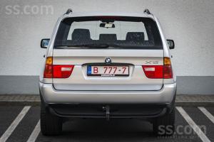 Grey BMW X5 2005 in Riga, with an engine capacity of 3.00 L and mileage of 352 thousand km for 4150 €, photo 6 on AUTOMOTO.COM.LV