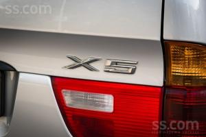 Grey BMW X5 2005 in Riga, with an engine capacity of 3.00 L and mileage of 352 thousand km for 4150 €, photo 8 on AUTOMOTO.COM.LV