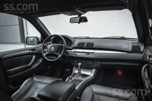 Grey BMW X5 2005 in Riga, with an engine capacity of 3.00 L and mileage of 352 thousand km for 4150 €, photo 15 on AUTOMOTO.COM.LV