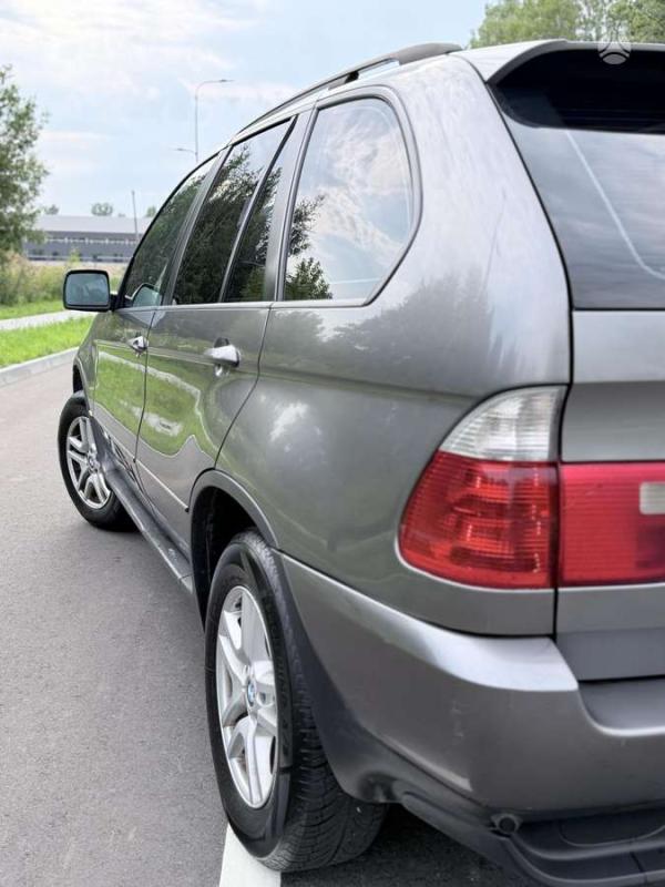 Pelēks BMW X5 2005 Viļņa, ar dzinēja tilpumu 2.99 L un nobraukumu 350 tūkst. km par 4200 €, foto 6 vietnē AUTOMOTO.COM.LV