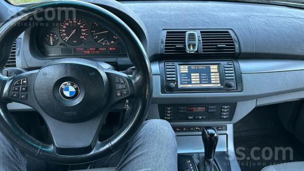 Pelēks BMW X5 2005 Rīga, ar dzinēja tilpumu 3.00 L un nobraukumu 330 tūkst. km par 4300 €, foto 8 vietnē AUTOMOTO.COM.LV