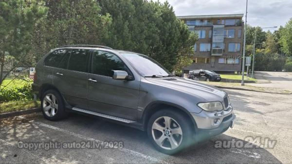 Pelēks BMW X5 2005 Tallina, ar dzinēja tilpumu 3.00 L un nobraukumu 0 tūkst. km par 3500 €, foto 1 vietnē AUTOMOTO.COM.LV