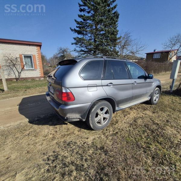 Pelēks BMW X5 2005 Aizkraukle, ar dzinēja tilpumu 3.00 L un nobraukumu 350 tūkst. km par 3600 €, foto 3 vietnē AUTOMOTO.COM.LV