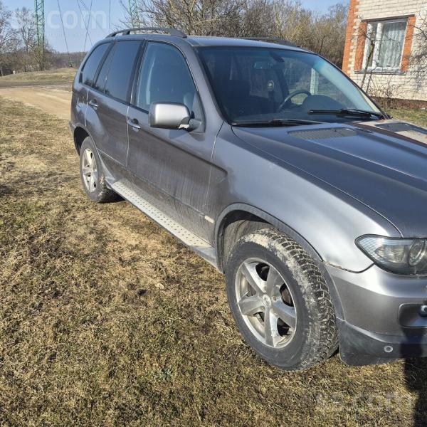 Pelēks BMW X5 2005 Aizkraukle, ar dzinēja tilpumu 3.00 L un nobraukumu 350 tūkst. km par 3600 €, foto 6 vietnē AUTOMOTO.COM.LV