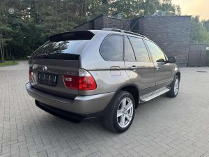 Grey BMW X5 2005 in Vilnius, with an engine capacity of 2.99 L and mileage of 334 thousand km for 6250 €, photo 5 on AUTOMOTO.COM.LV