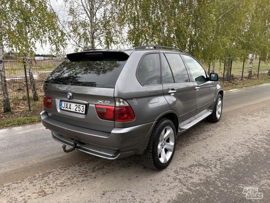 Pelēks BMW X5 2005 Kauņa, ar dzinēja tilpumu 3.00 L un nobraukumu 475 tūkst. km par 4200 €, foto 5 vietnē AUTOMOTO.COM.LV