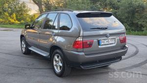 Pelēks BMW X5 2005 Rīga, ar dzinēja tilpumu 3.00 L un nobraukumu 350 tūkst. km par 5950 €, foto 4 vietnē AUTOMOTO.COM.LV